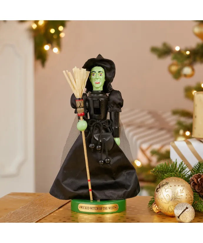 11" Wicked Witch Nutcracker – Modern Display